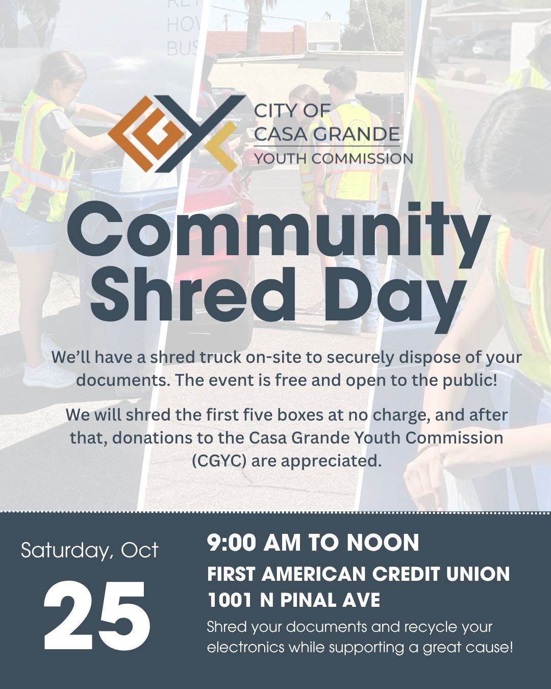 Calendar • Community Shred Day